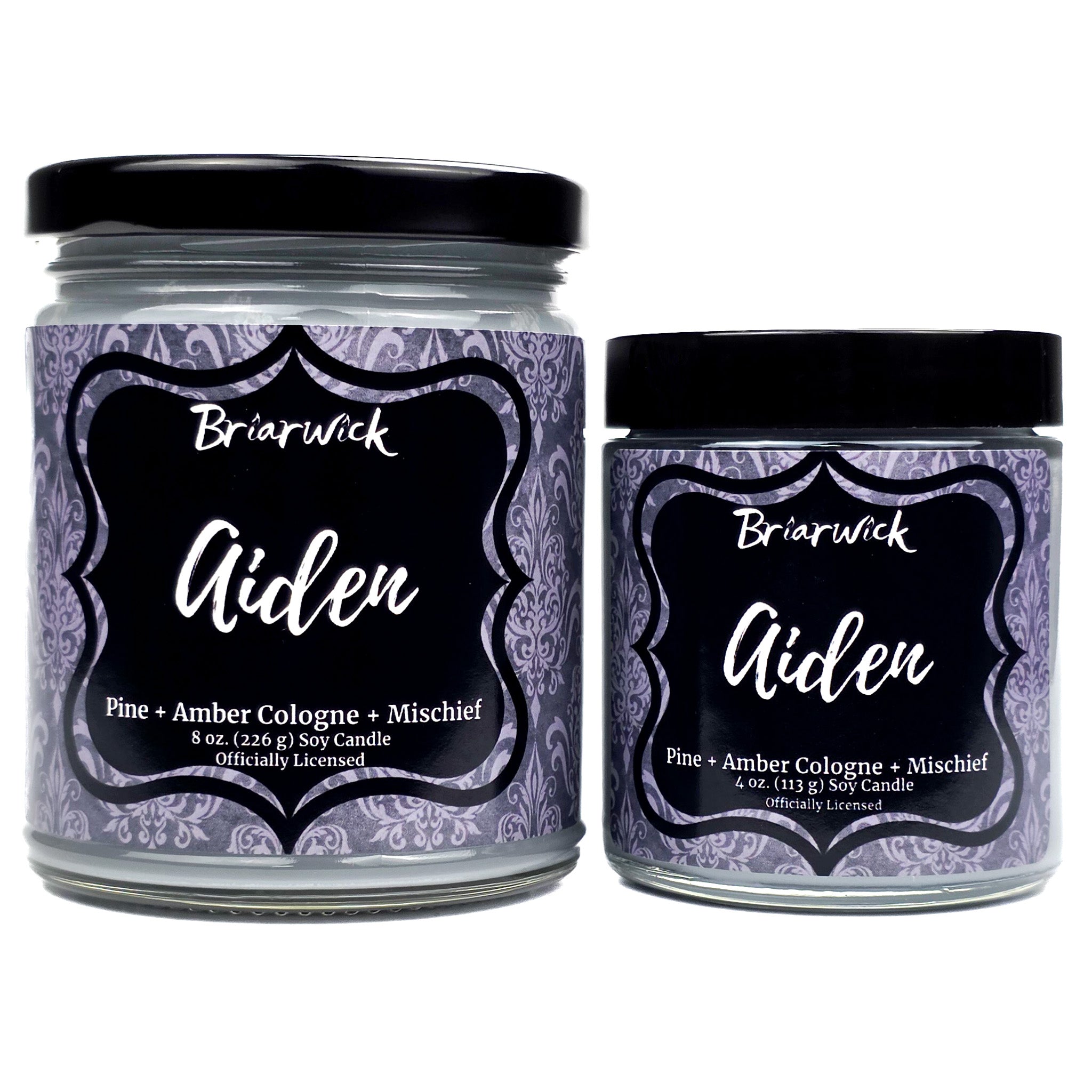 Aiden- Officially Licensed Mina Myles Candle – Briarwick